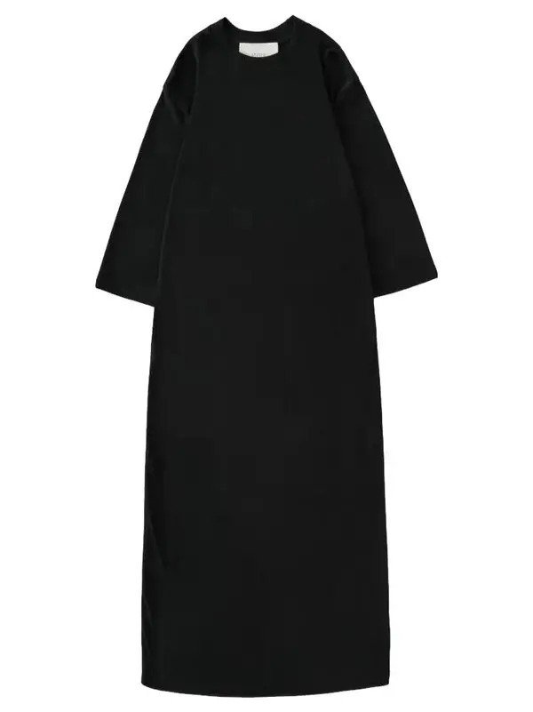 Studio Nicholson Milner Crew-neck Midi Dress - Black