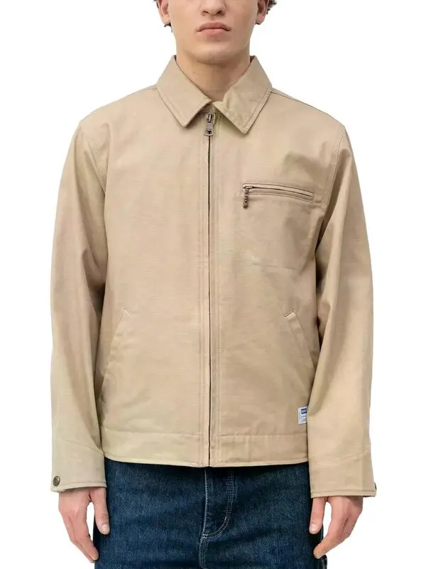 Hugo Zipped Shirt Jacket - Neutrals