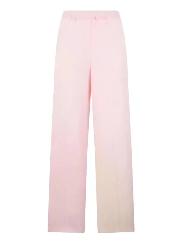 Fabiana Filippi Elasticated Waist Wide Leg Trousers - Pink