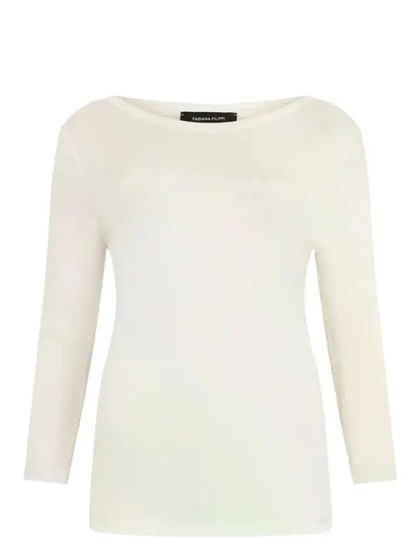 Fabiana Filippi Round-neck T-shirt - Neutrals