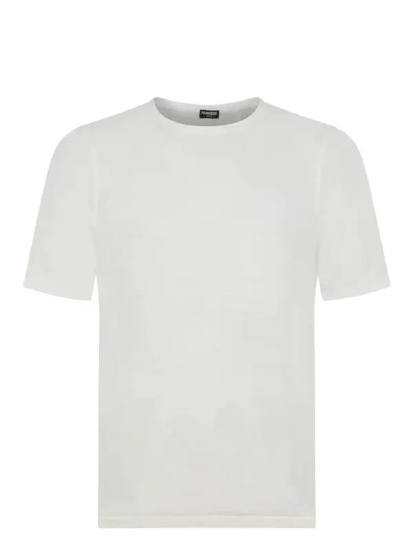 FRANZESE COLLECTION Crew-neck Short-sleeves T-shirt - White