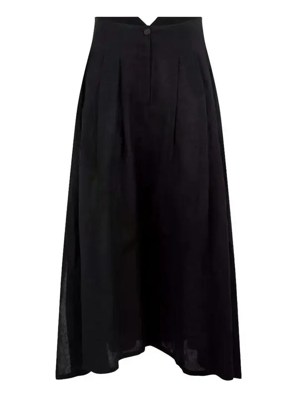 Fabiana Filippi Fluid High-waisted Skirt - Black