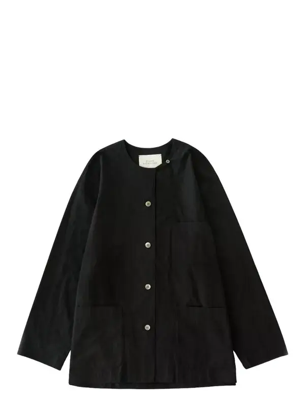 Studio Nicholson Hadar Button Patch Pocket Jacket - Black