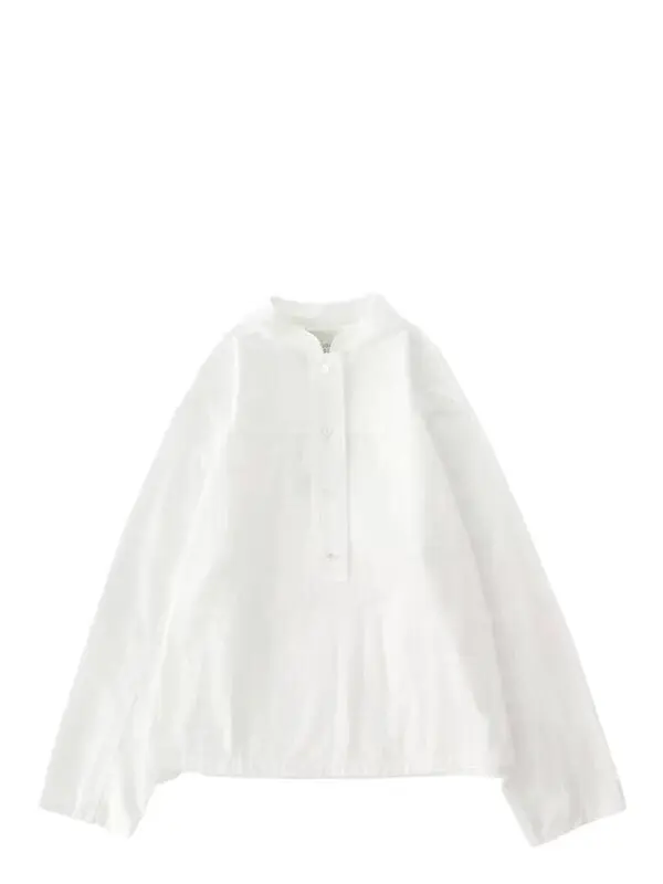 Studio Nicholson Vega Button Placket Shirt - White