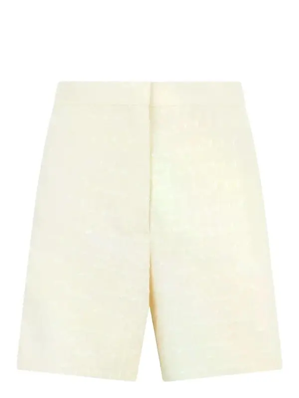 Fabiana Filippi Patterned Shorts - Neutrals