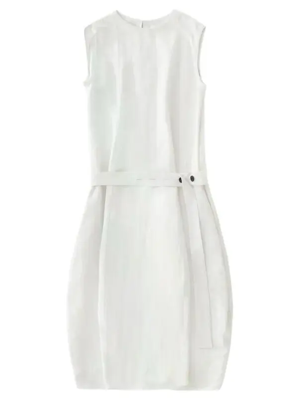 Studio Nicholson Belted Midi Dress - Neutrals