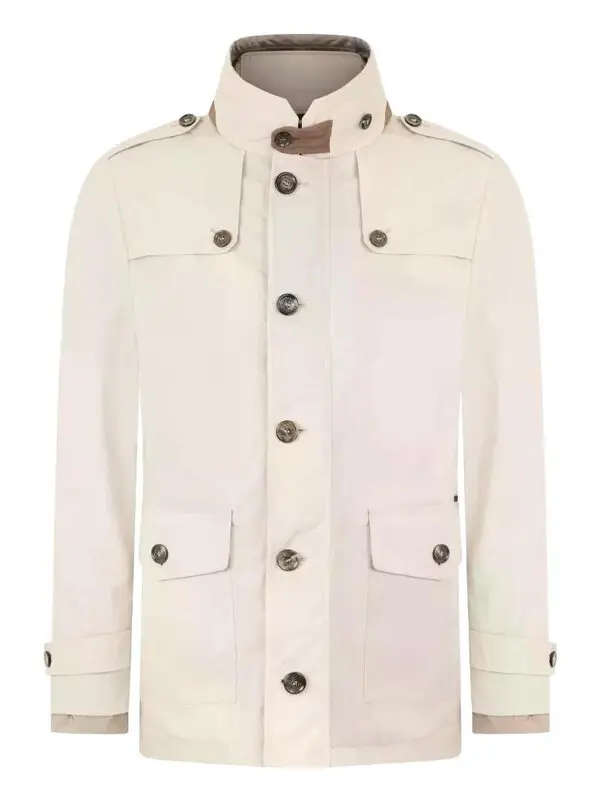 MOORER Button-down Jacket - Neutrals
