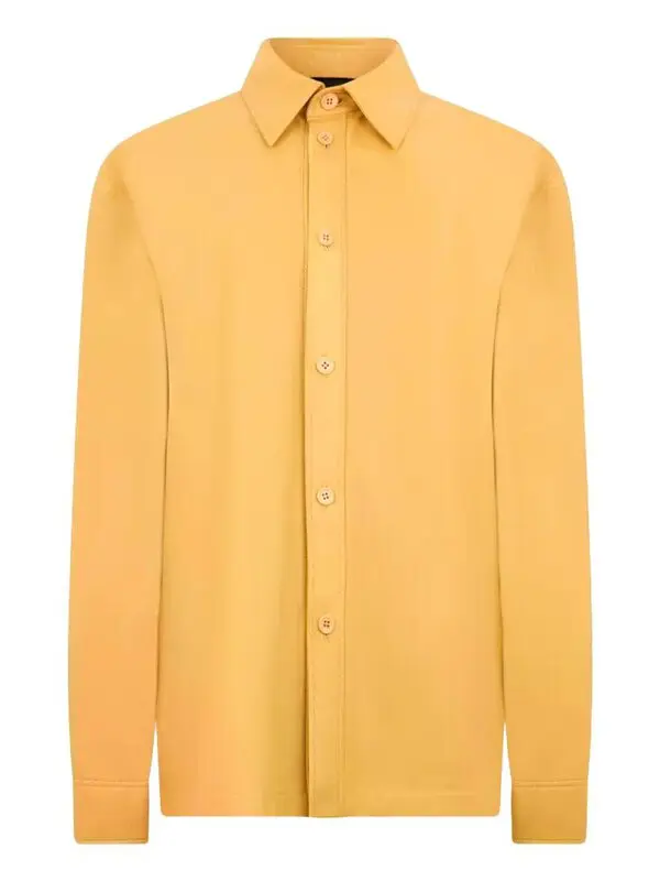 Fabiana Filippi Long-sleeve Button-up Shirt - Yellow