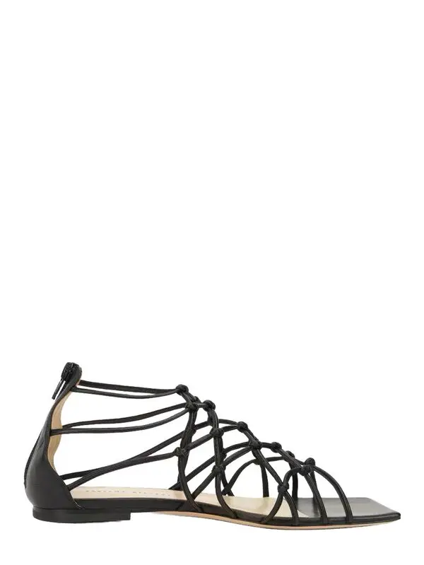 Fabiana Filippi Lace Sandals - Black