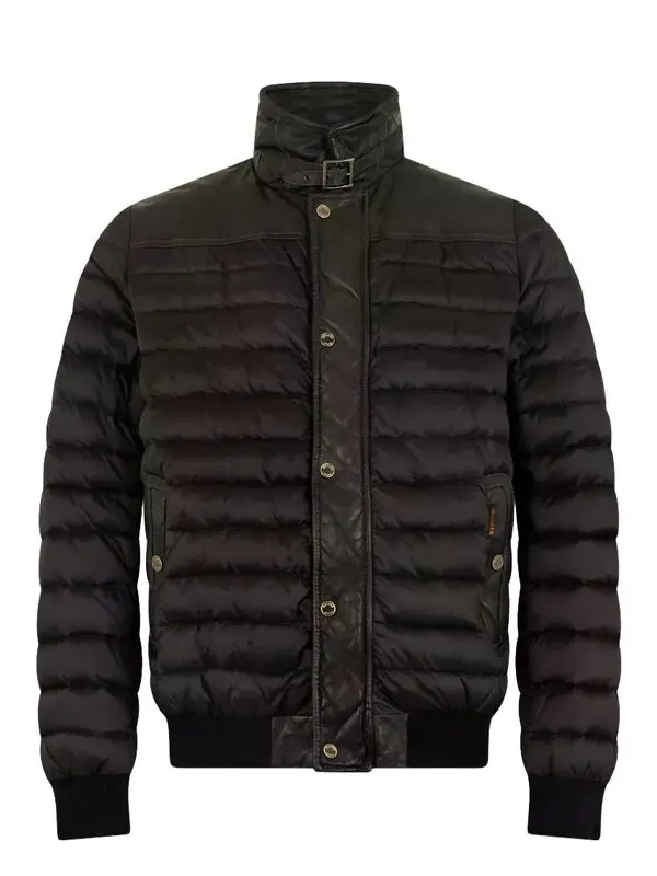 MOORER Quilted Padded Jacket - Black