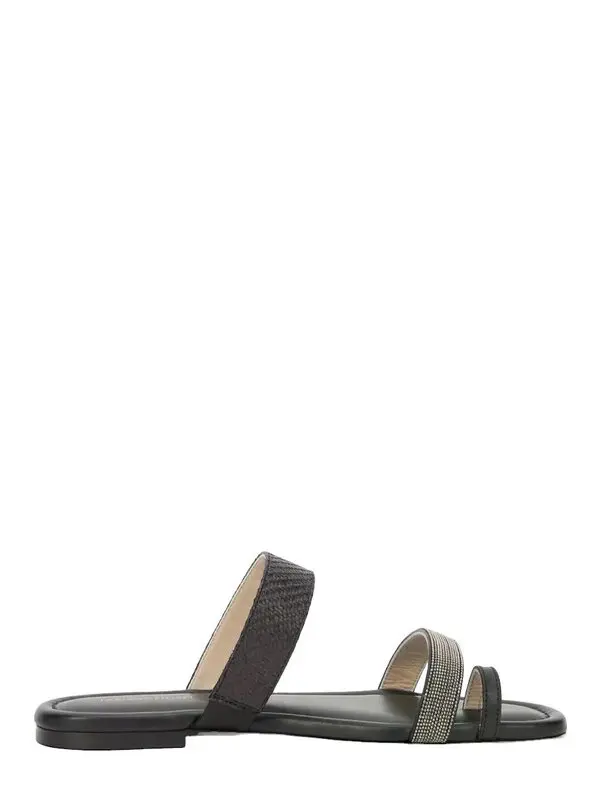 Fabiana Filippi Band Sandals - Brown