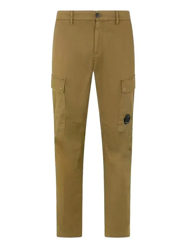 C.P. COMPANY Slim Cargo Trousers - Neutrals