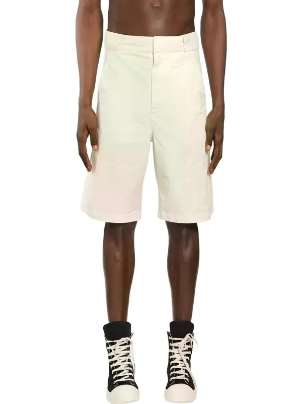 Fear Of God Logo-plaque Shorts - Neutrals
