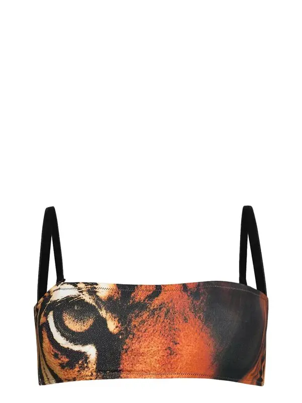 SKIMS Face Print Bandeau - Orange