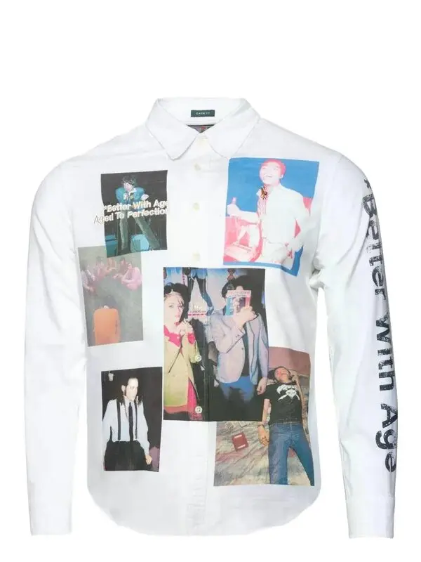 BETTER WITH AGE Johnny Graphic Shirt - White