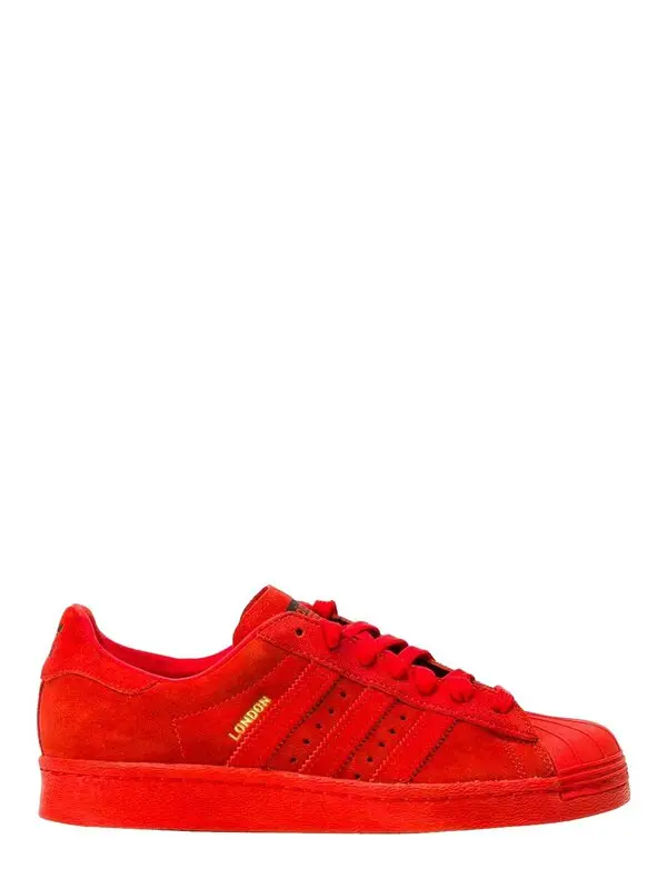 Adidas Superstar 80s Sneakers - Red