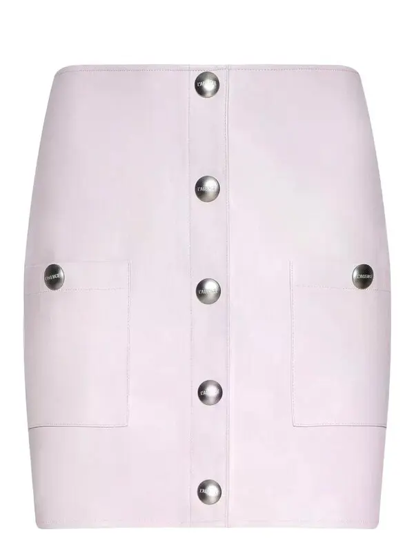 L'Agence Truman Mini Skirt - Purple