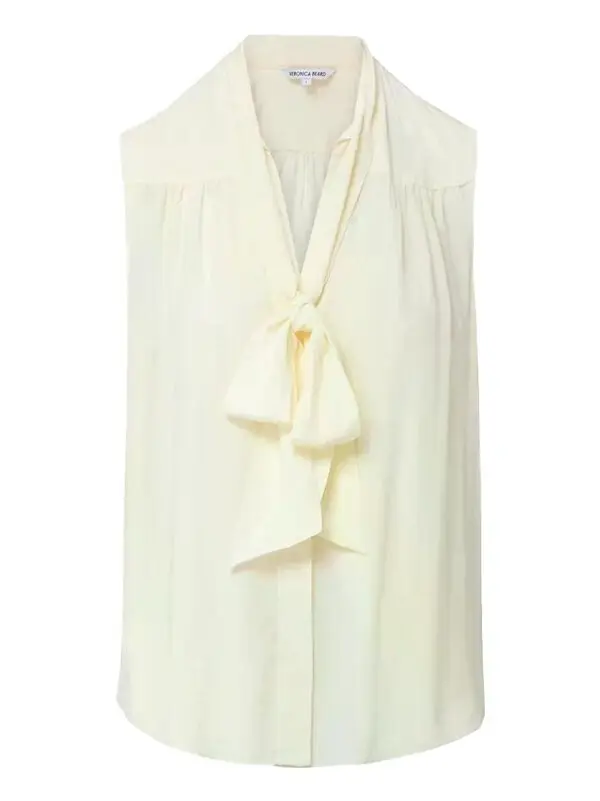 Veronica Beard Magnolia Blouse - White