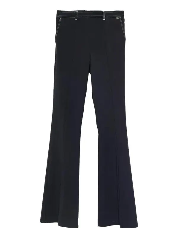 Liu Jo Topstitching Trousers - Blue