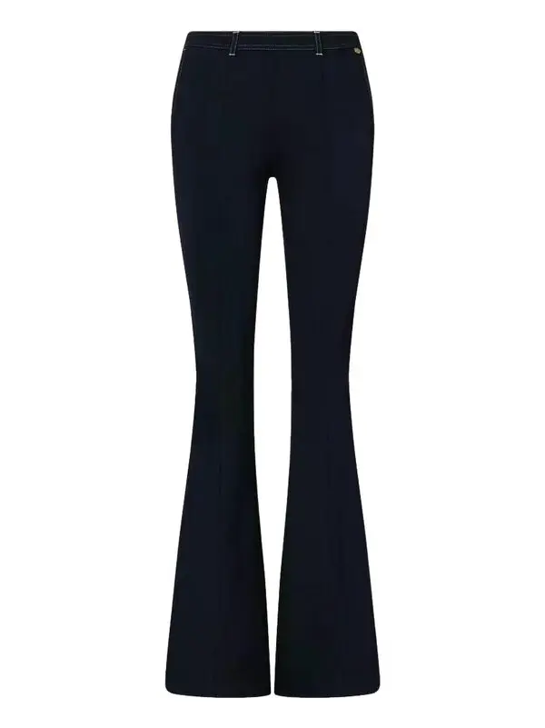 Liu Jo Topstitching Trousers - Blue