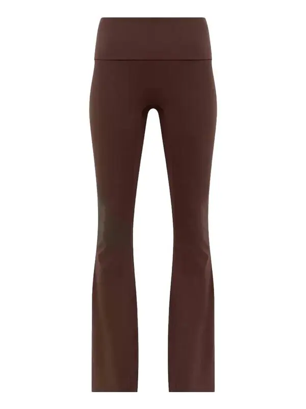 RETHINKIT STUDIOS Flared Leggings - Brown