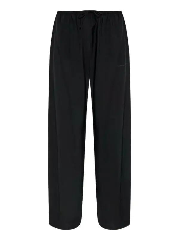 Alexander Wang Drawstring-fastening Trousers - Black