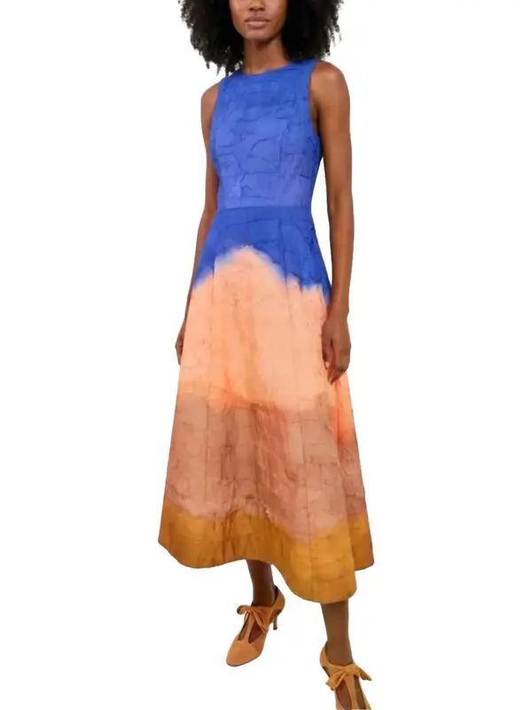 Ulla Johnson Sleeveless Midi Dress - Orange