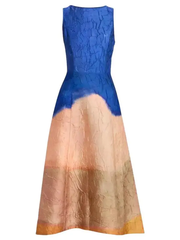 Ulla Johnson Georgia Sleeveless Midi Dress - Orange
