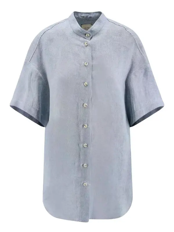 ALYSI Buttoned Shirt - Blue