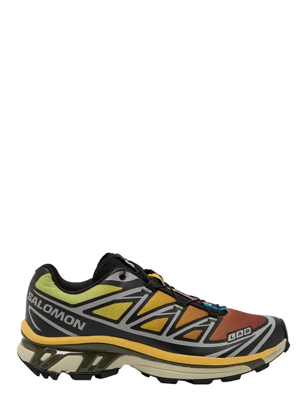 SALOMON Xt-6 Panelled Dégradé Mesh Sneakers - Green