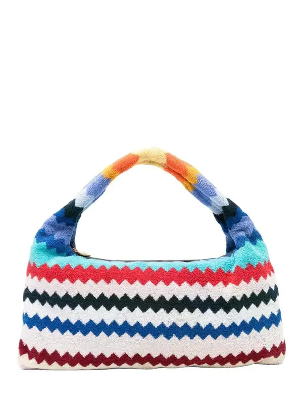 Missoni Chevron-patterned Tote - White