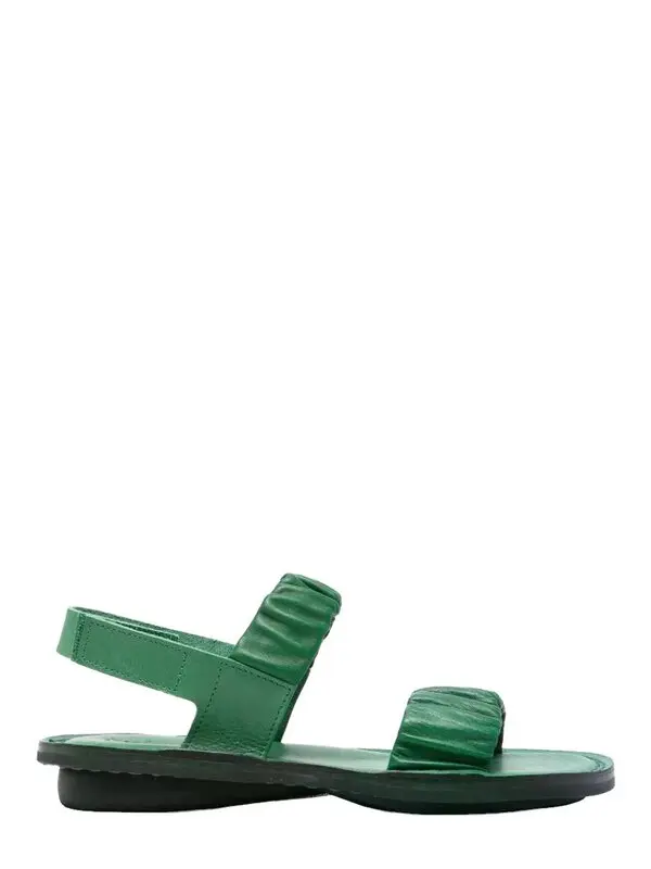 TRIPPEN Ruffled Sandals - Green