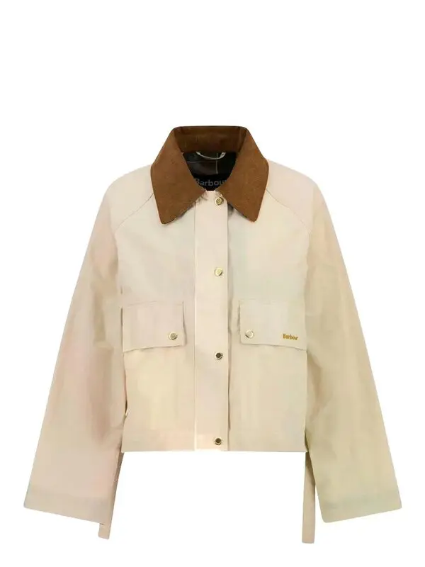 Barbour Medland Ribbed-collar Jacket - Neutrals