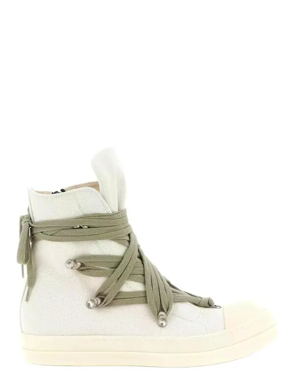 Rick Owens Megalace Sneakers - Neutrals