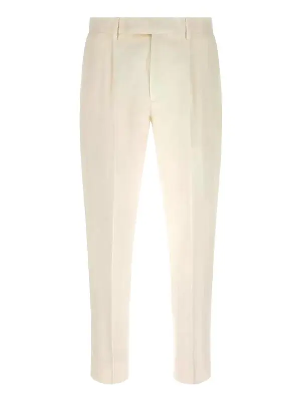 Zegna Pleated Trousers - Neutrals
