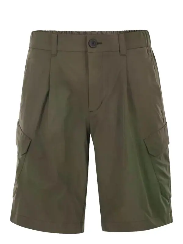 Herno Cargo Shorts - Green
