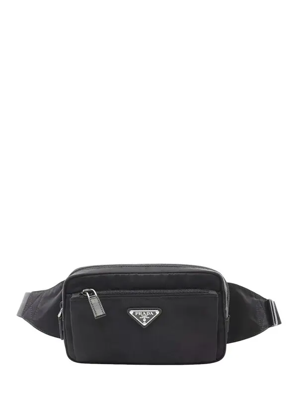 Prada Tessuto Belt Bag - Black
