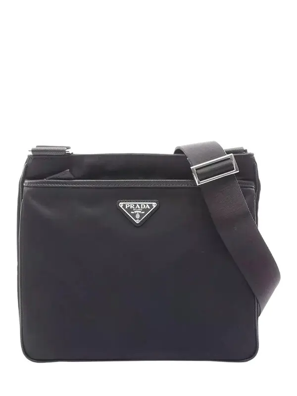 Prada 2013-2026 Re-nylon Crossbody Bag - Black