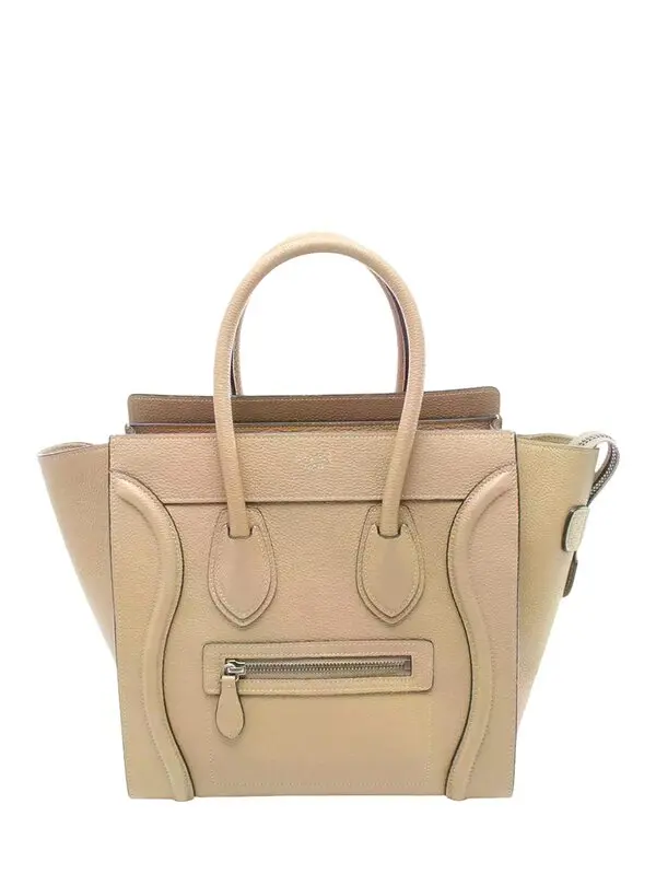 Celine 2010-2026 Micro Luggage Tote - Brown