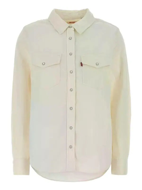 LEVI'S Lyocell Western Shirt - Neutrals