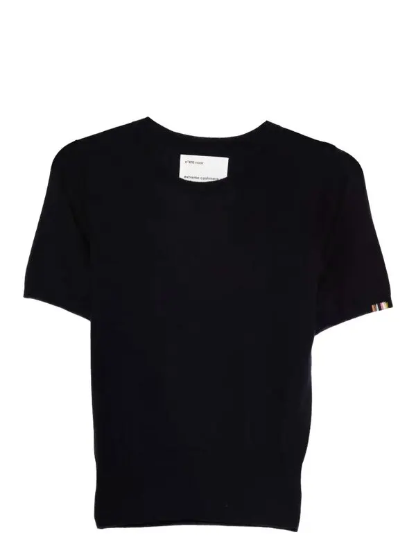 EXTREME CASHMERE X Nº416 Noor T-shirt - Blue