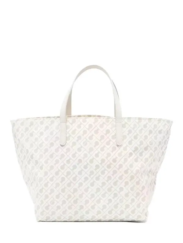 GHERARDINI Patterned Tote Bag - Neutrals