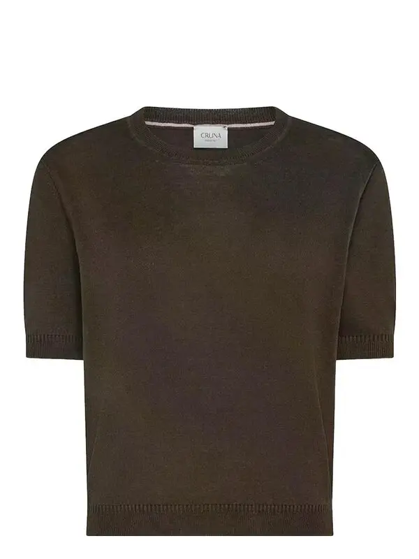 CRUNA Short-sleeve Top - Brown