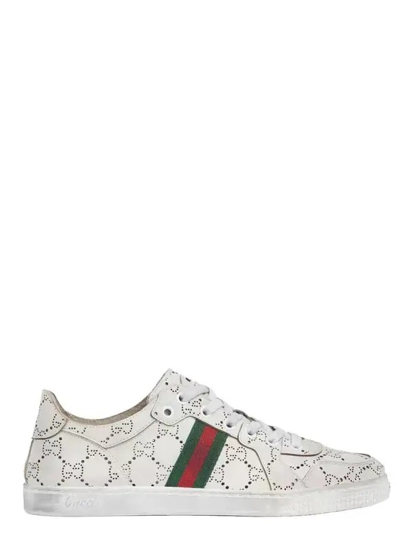 Gucci Gg Pattern Sneakers - Neutrals