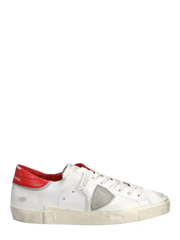 Philippe Model Triangle Patch Sneakers - White