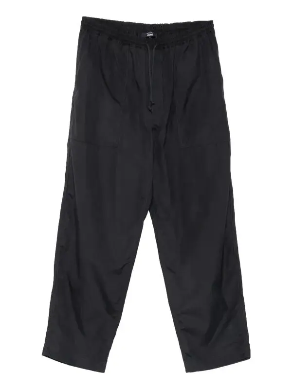 Comme Des Garçons Drawstring Trousers - Blue