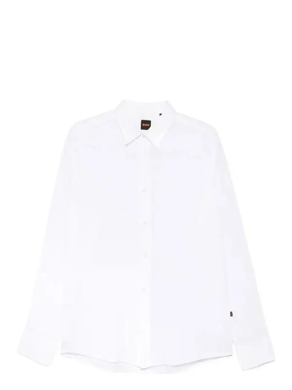 BOSS Long-sleeve Shirt - White
