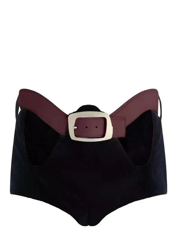 JEAN PAUL GAULTIER Belted Shorts - Blue