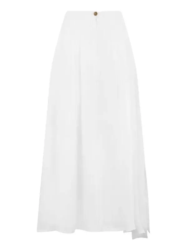 Fabiana Filippi High-waist Midi Skirt - White