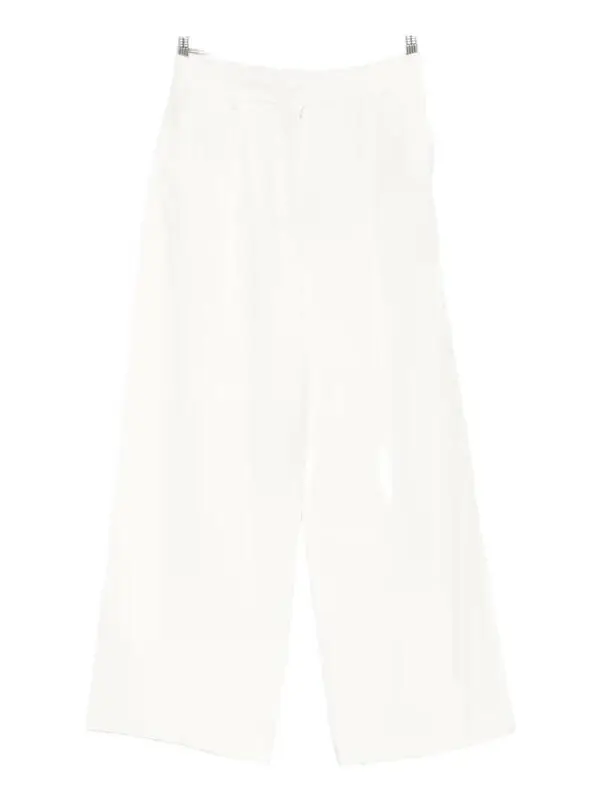 Calvin Klein Wide-leg Trousers - Neutrals